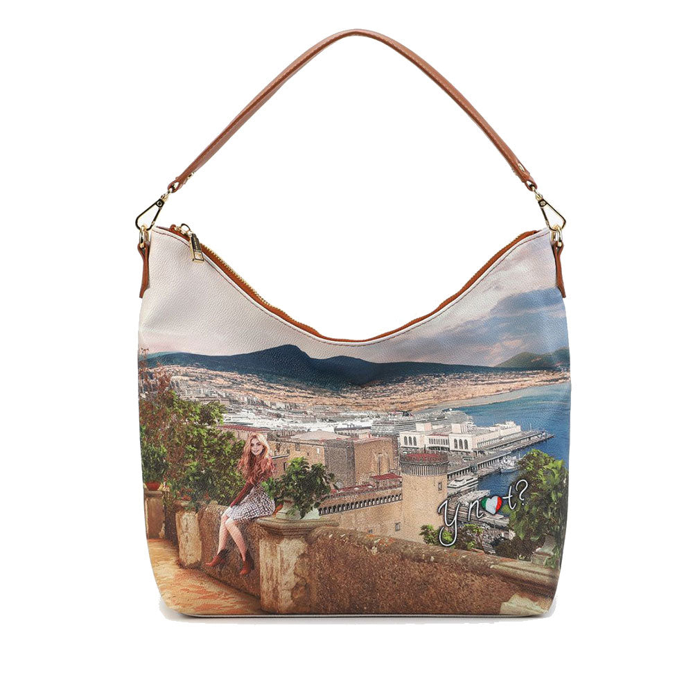 Borsa Donna Y NOT Hobo a Spalla YES-618 Lemon Tree – Cuoieriashop