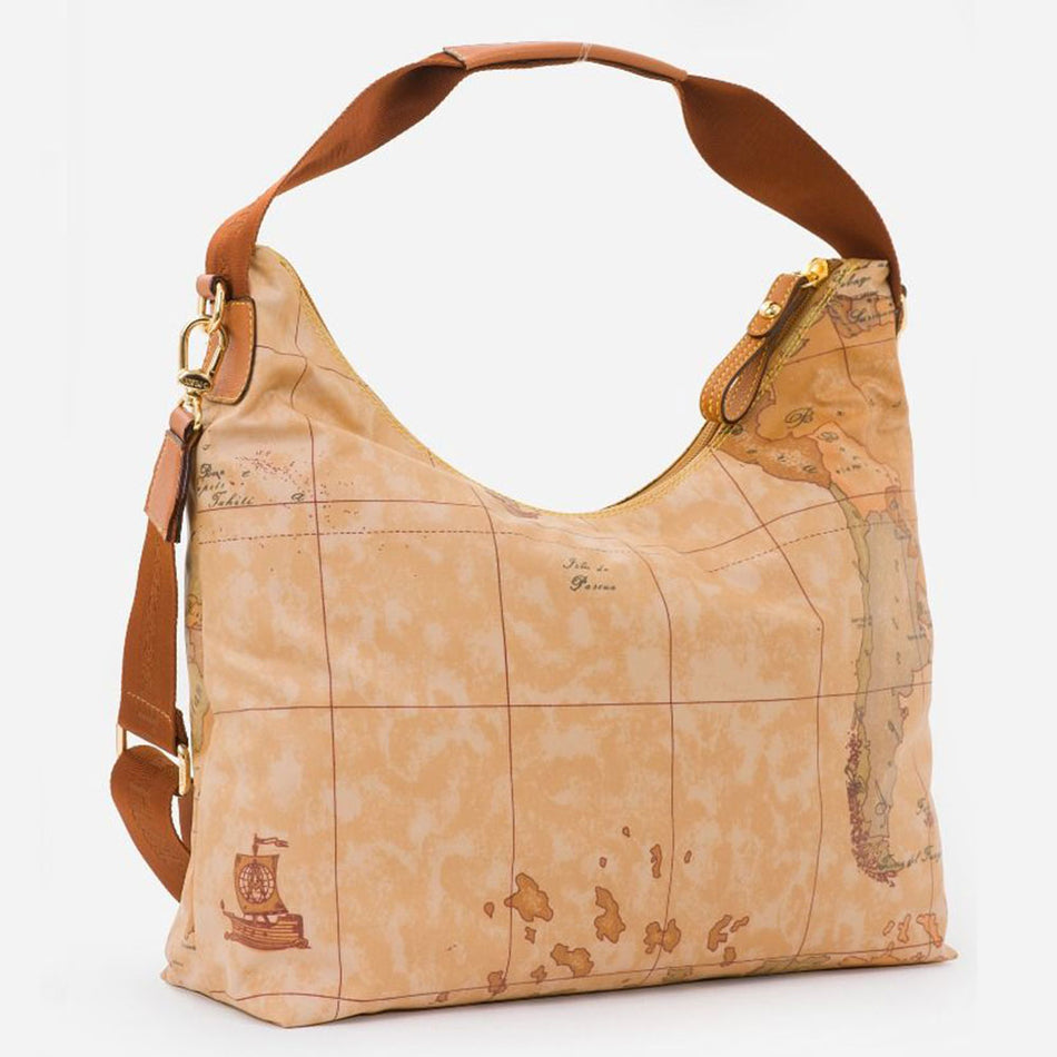 Borsa Donna a Spalla con Tracolla 1A Classe Alviero Martini linea Geo ...