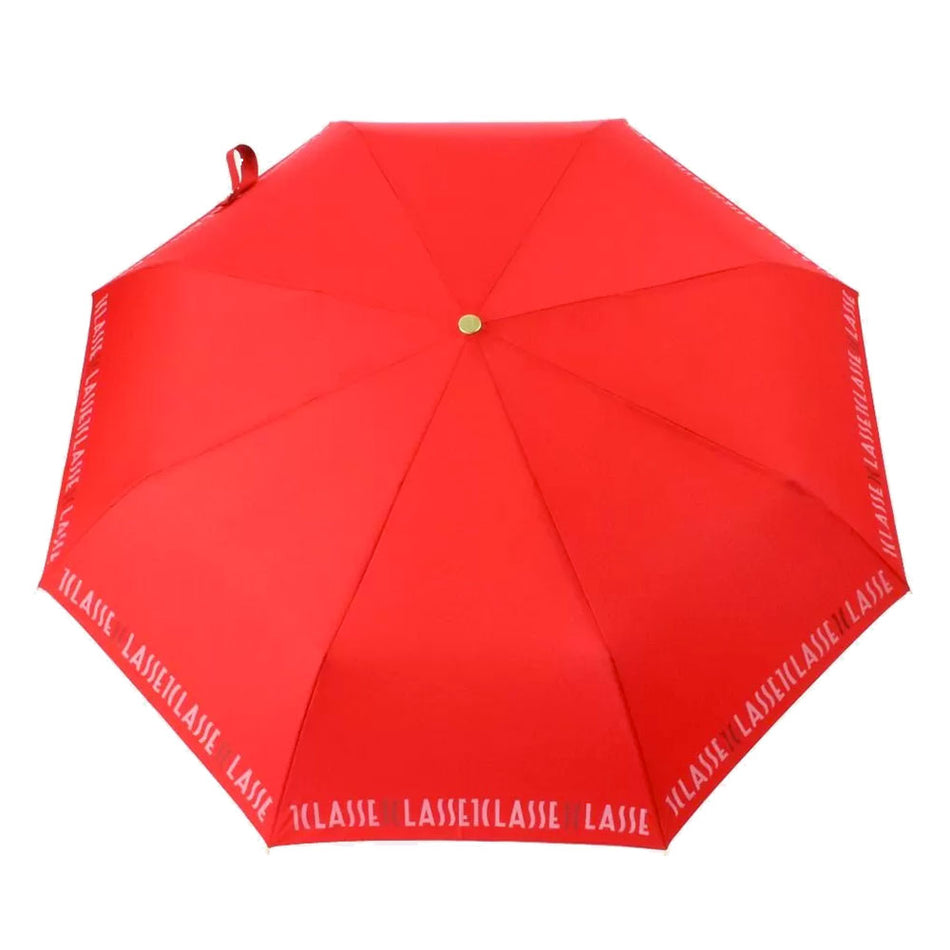 Ombrello Mini Automatico 1A Classe Alviero Martini Rosso con Logo a ...