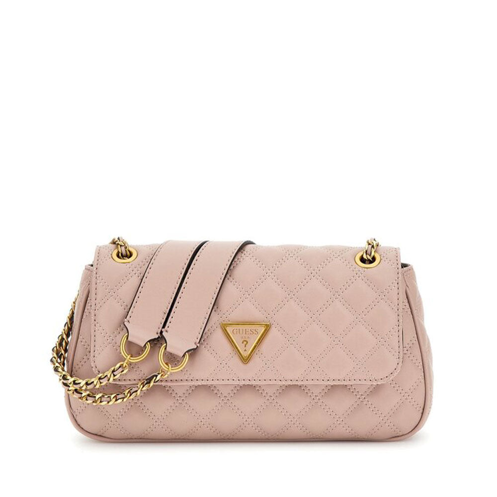 Borsa Donna a Tracolla GUESS Linea Giully colore Light Rose a sconto ...