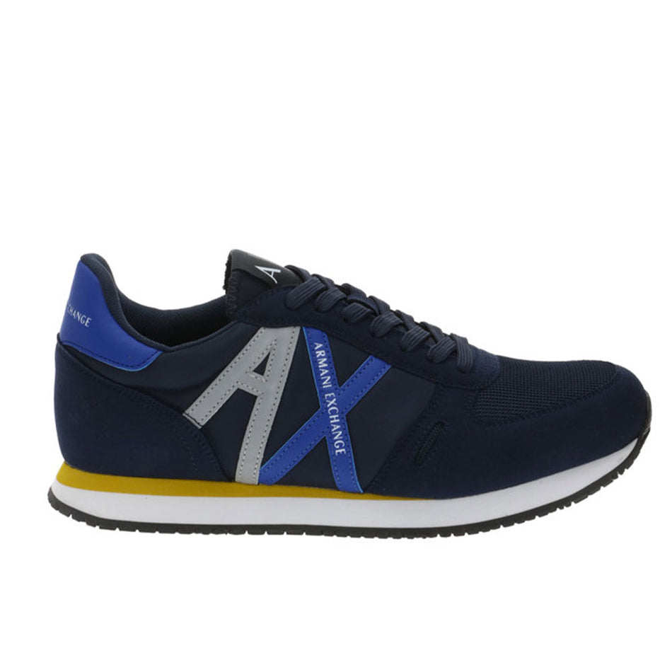 Scarpe Uomo ARMANI EXCHANGE Sneakers Colore Navy - Bluette a sconto ...